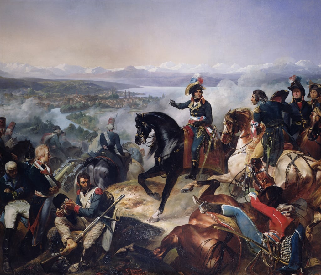 La bataille de Zurich, le 25 septembre 1799, 1837